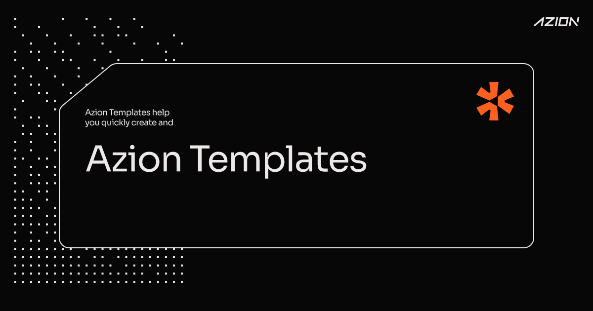Azion Templates - Azion Documentation