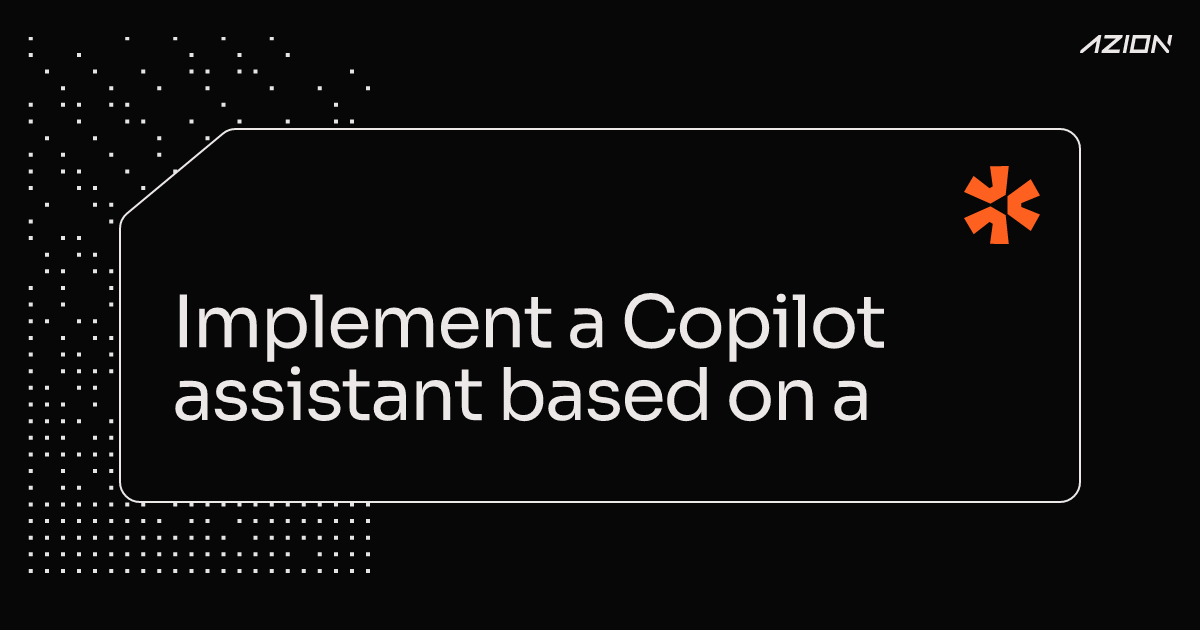Implement a Copilot assistant based on a ReAct AI agent - Azion ...